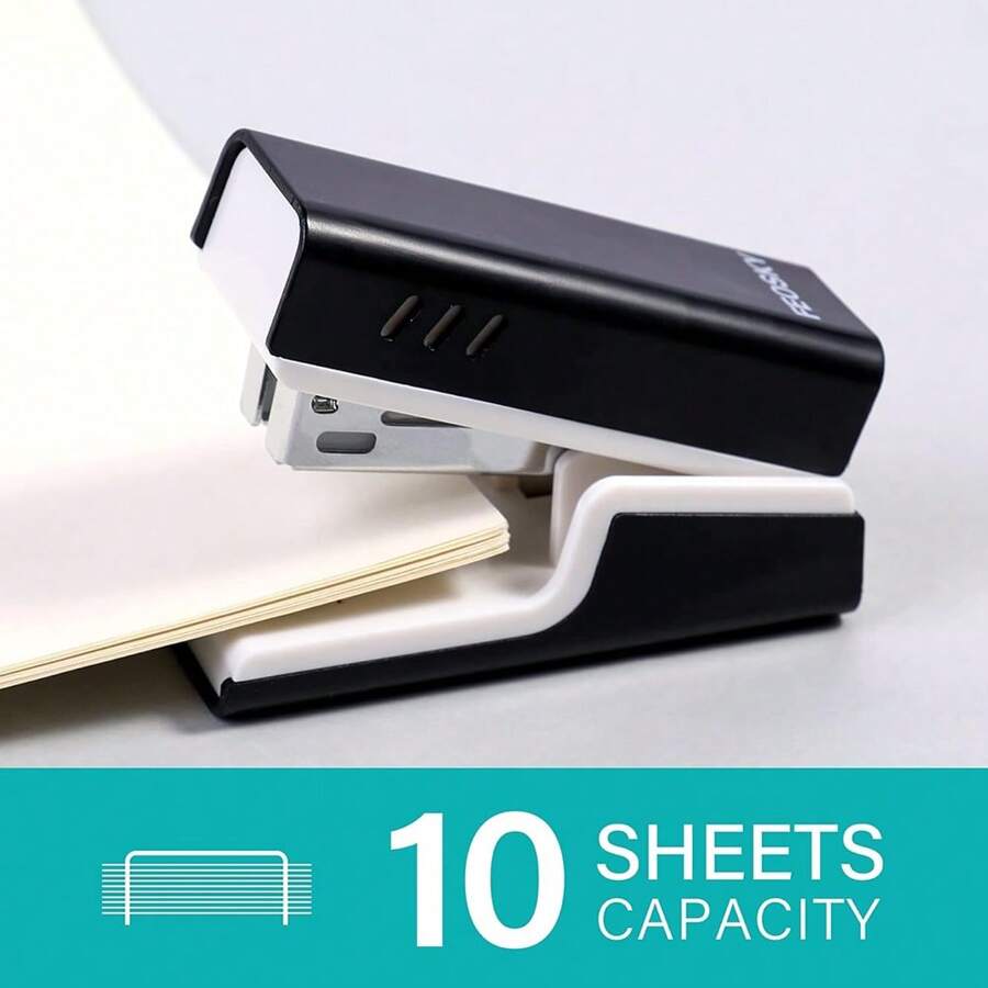 Stapler, One-Touch Stapling, Up To 10 Sheet Capacity, Effortlessly Easy ...