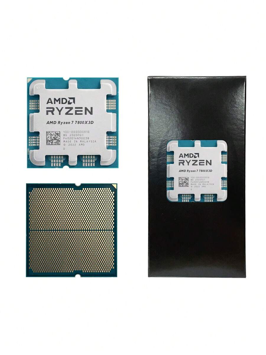 AMD Ryzen 7 7800X3D 4.2GHz Base Clock 8-Core 16-Thread Desktop ...