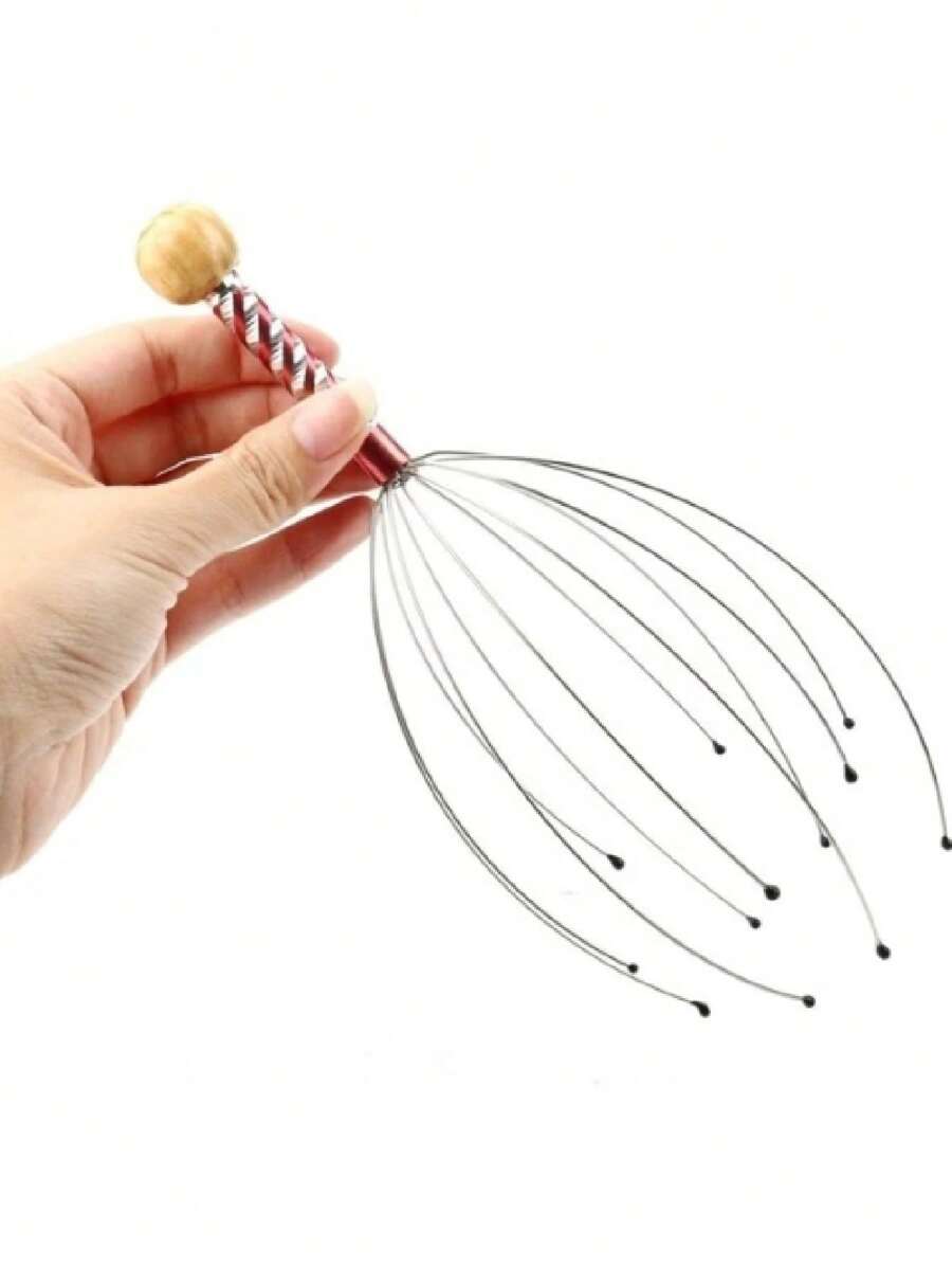 1pc Octopus-Shaped Scalp Massager For Hair Growth And Head Massage ...