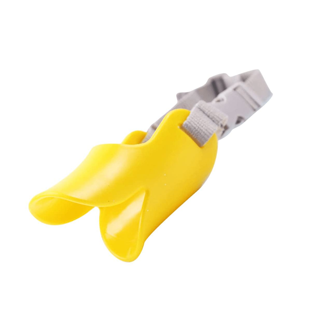 Pet Muzzle, Yellow Duck Mouth Design Silicone Dog Muzzle, For Teddy ...