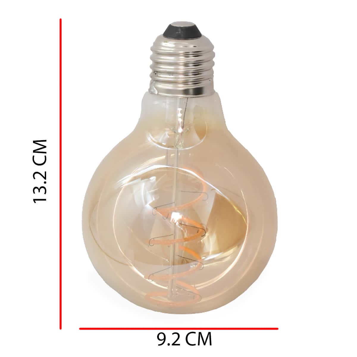 Edison Led Vintage Spotlight 3w Vertical Spiral Globe G80 | SHEIN USA