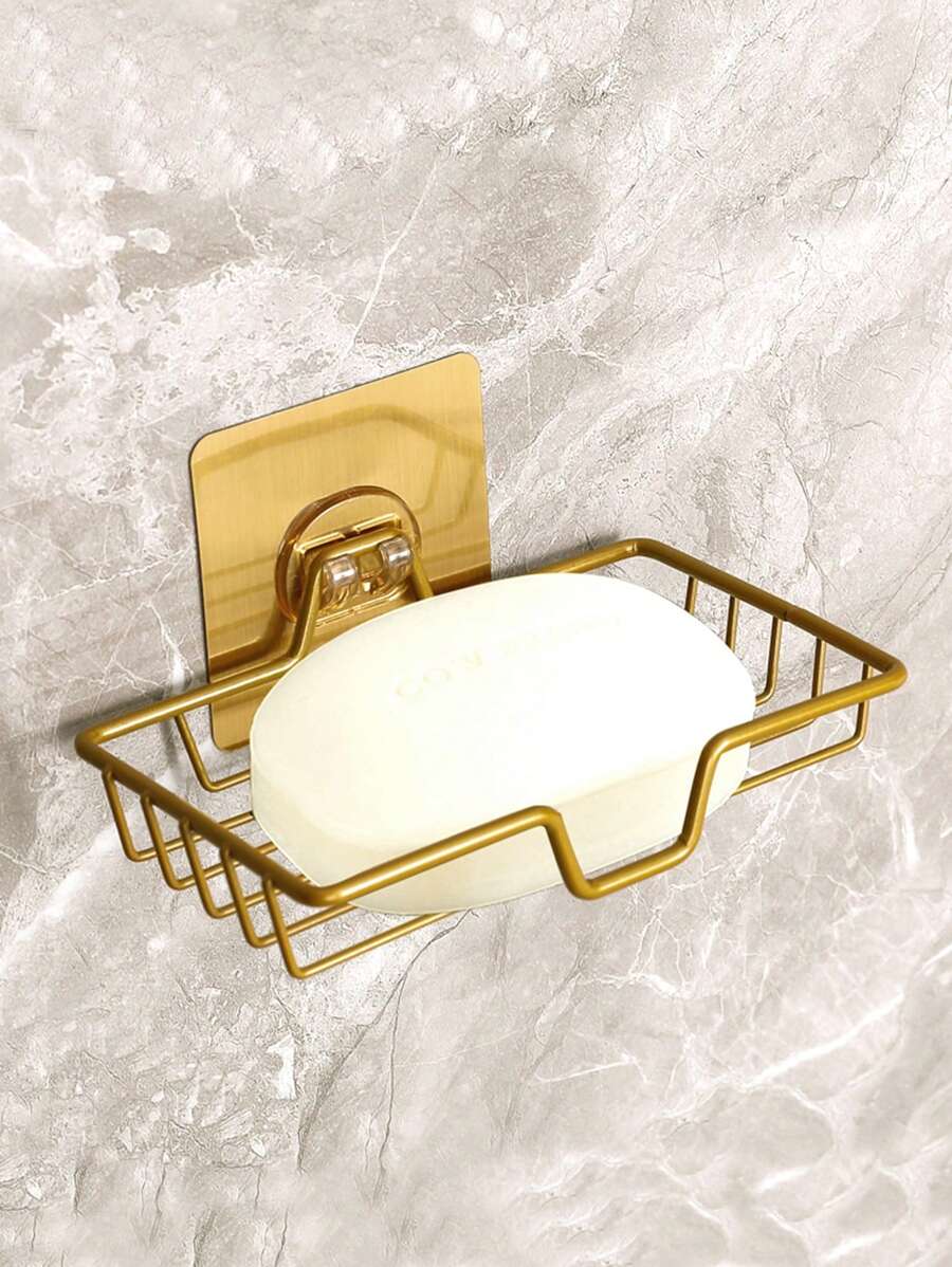 Stainless Steel Soap Dish Wall Mounted Bathroom Soap Holder For Drain
