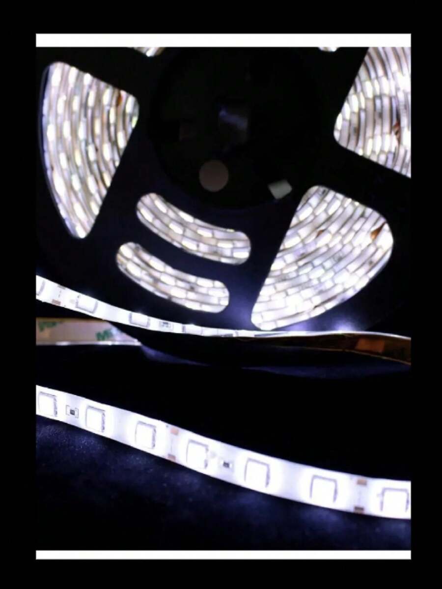 Kit 2 Led Strip 3528 Roll 5 Meters 300 Leds Ip 20 Cool White/Blue Without Power Supply | SHEIN USA