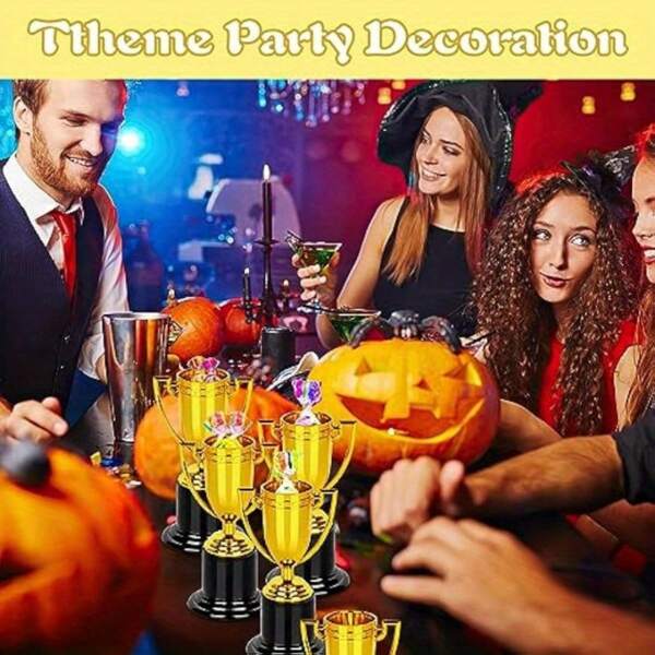 Mini Trophies, 10-30 Pcs Gold Trophy Award, Plastic Trophies for , 4 ...