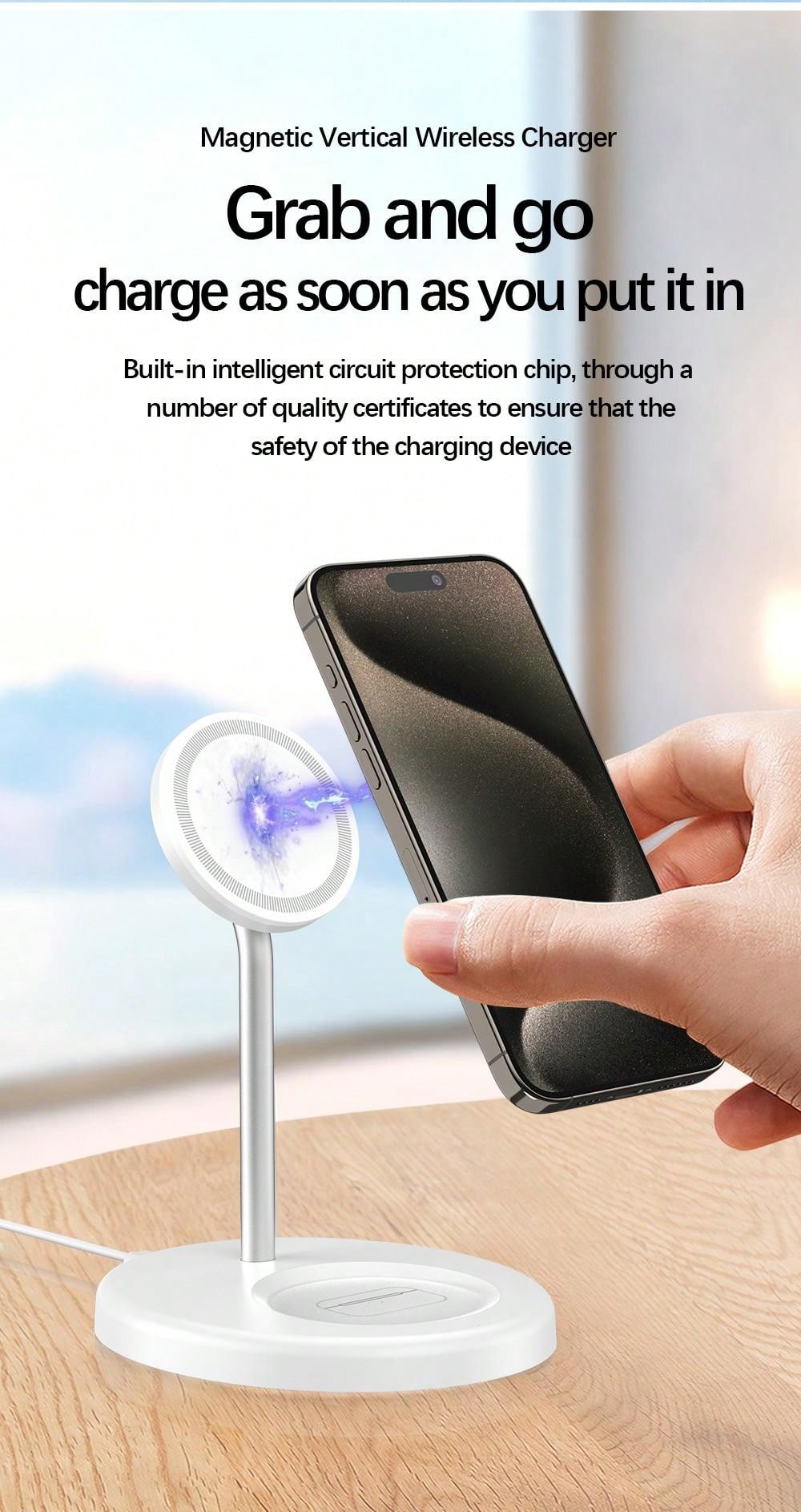 Magnetic Wireless Charger For Mobile Phones | SHEIN USA
