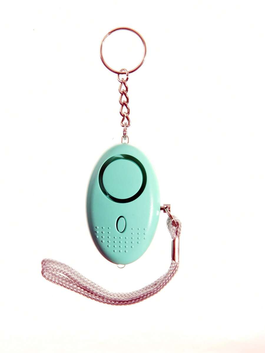 1pc 140db Emergency Self Defense Safety Alarm Keychain With Led Light ...