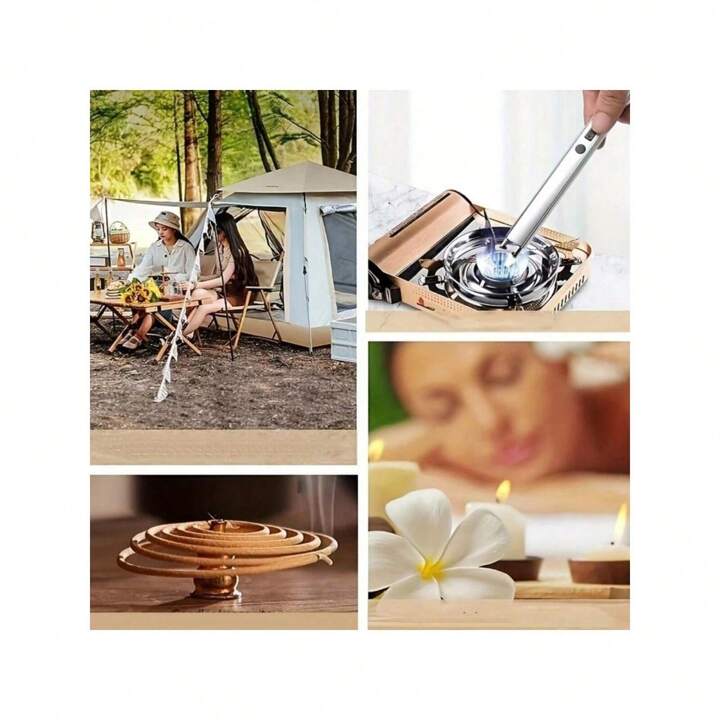 1pc, USB Charging Ignition Stick Lighter, Aromatherapy Candle Extended ...