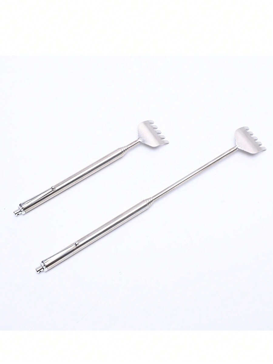 Stainless Steel Scratcher,1Pc Back Scratcher Manual Five Section ...