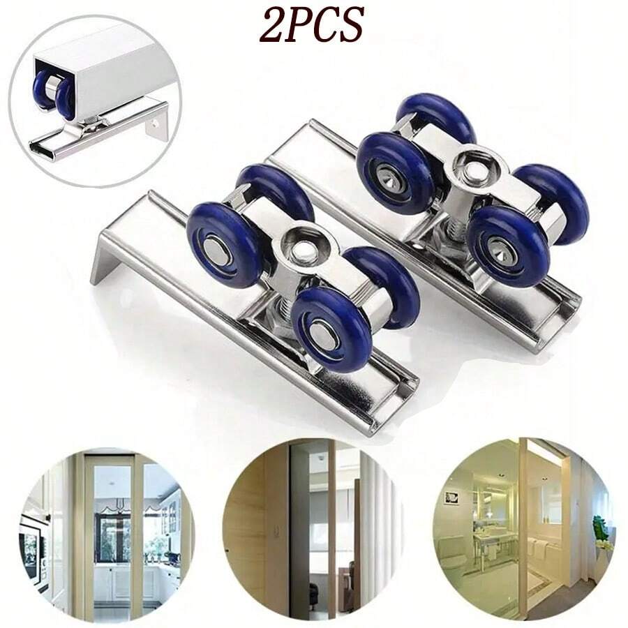 Small Wooden Door Roller Cabinet Door Roller Sliding Door Wheel ...