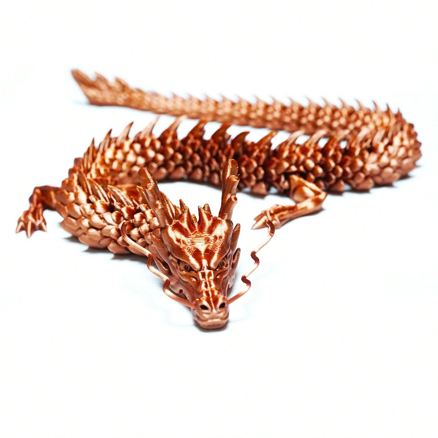 12-inch Holographic 3d Printed Chinese Dragon Animal Design With ...