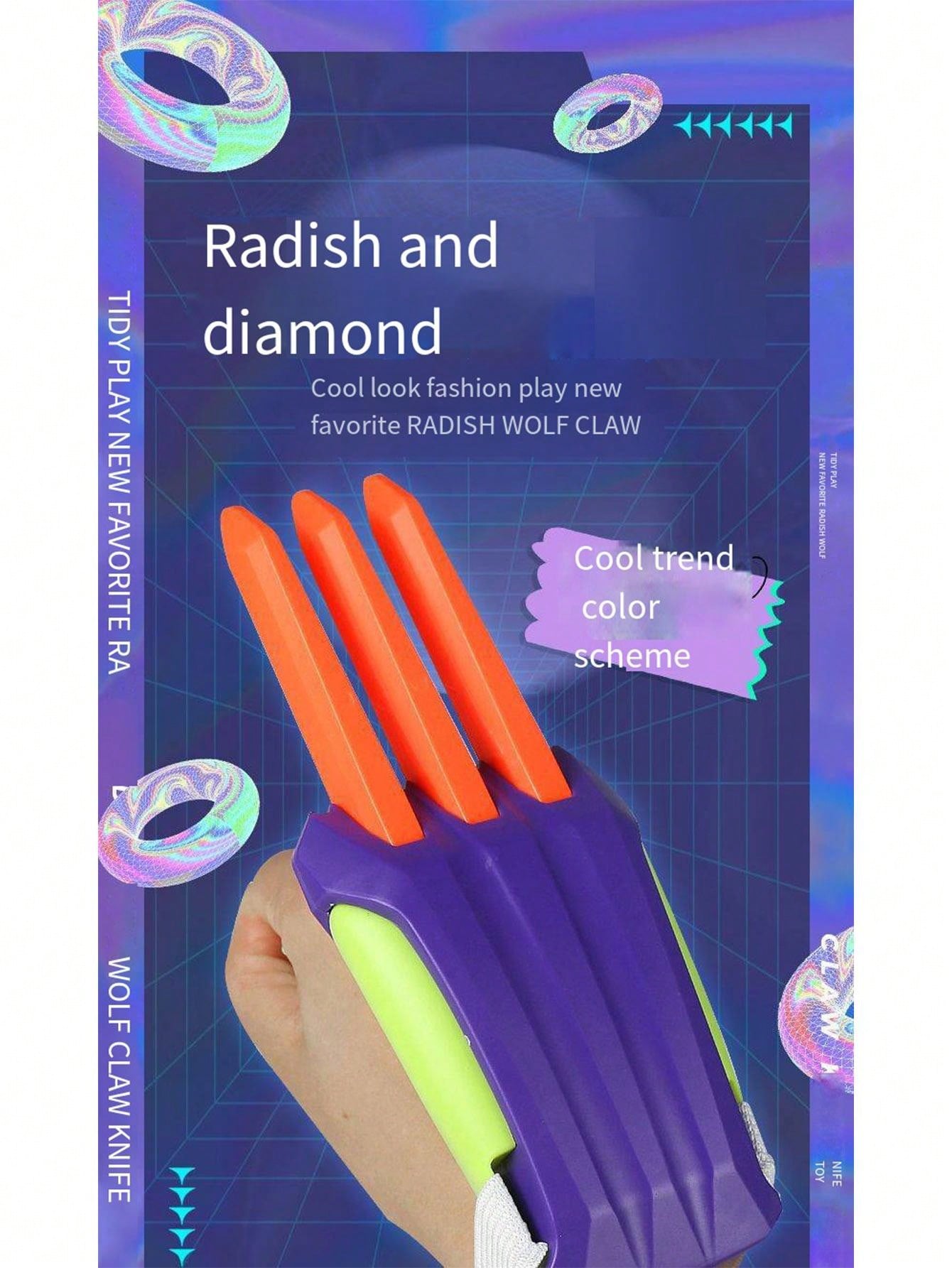 Transforming Radish Carrot Wolf Claw Toy Inspired By War Machine ...