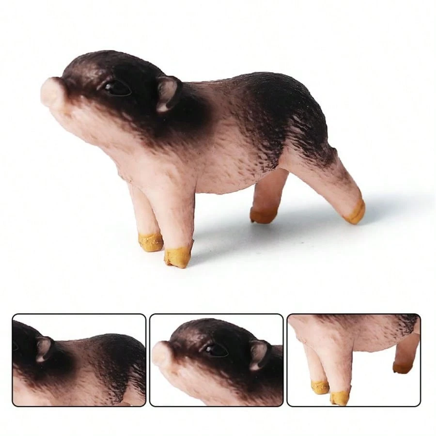 10PCS Forest Wild Animals Model Set Deer Fox Squirrel Rabbit Action ...