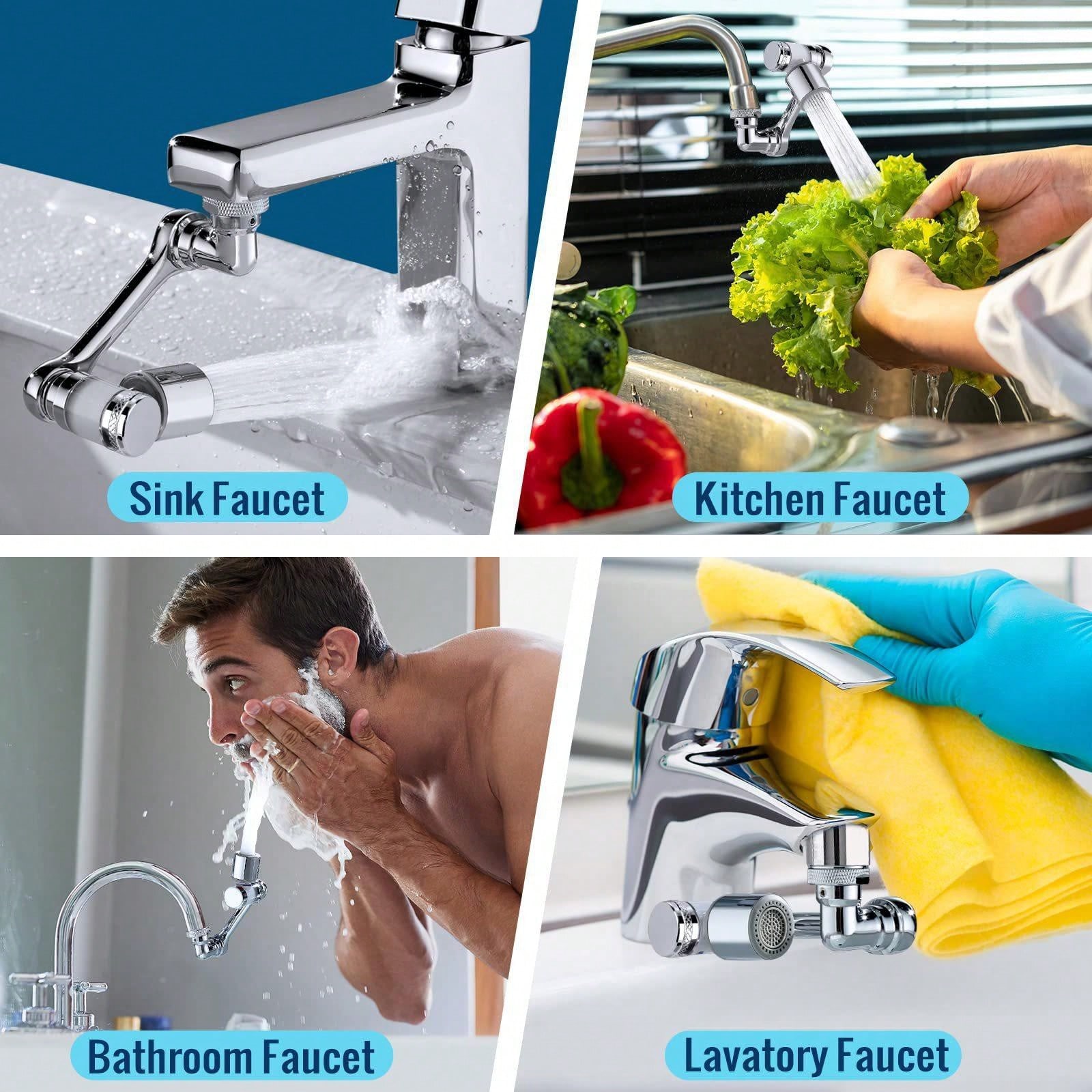 Double Outlet Water Tap With Filter Core | SHEIN USA