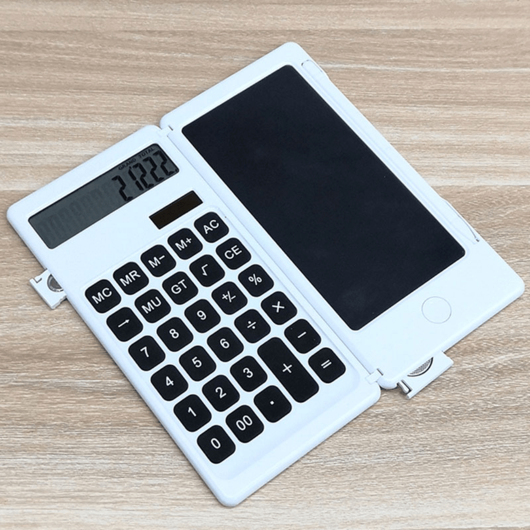 New Version Solar Writing Board Calculator 2807 For Students, 12-digit ...