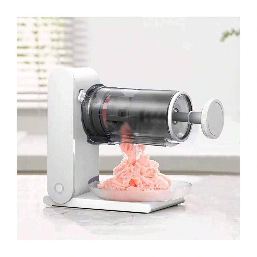 YONGSTYLE Shave Ice Machine,Electric Snow Cone Machine USB Rechargeable ...