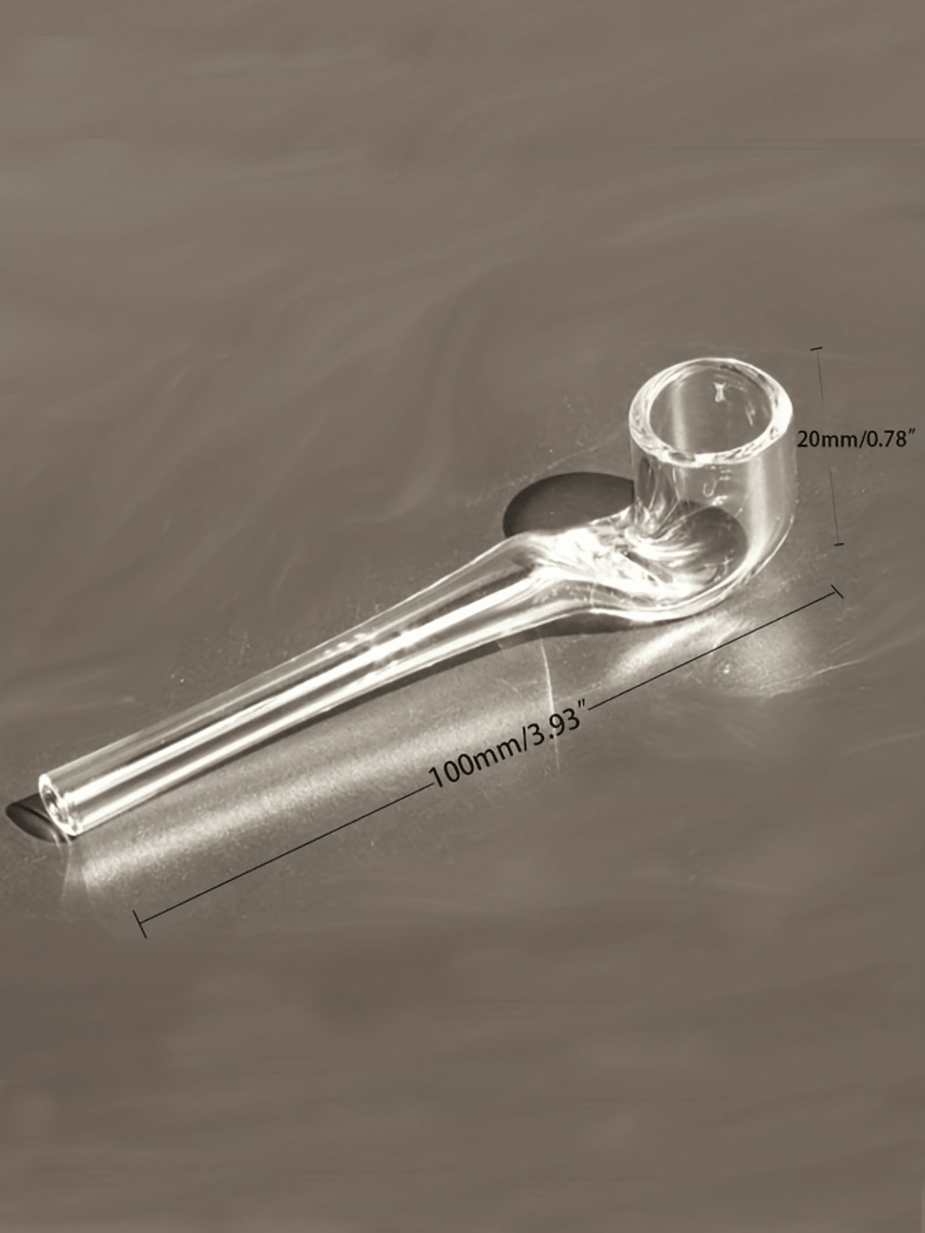 High Borosilicate Glass Pipe With Distinctive Shape, Handmade Without ...