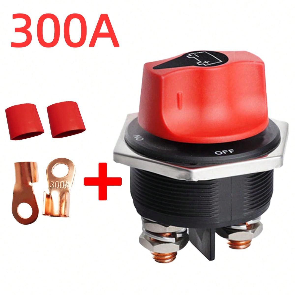 Auto Battery Disconnect Switch 12V 24V Marine 200A 300A Dual Battery ...