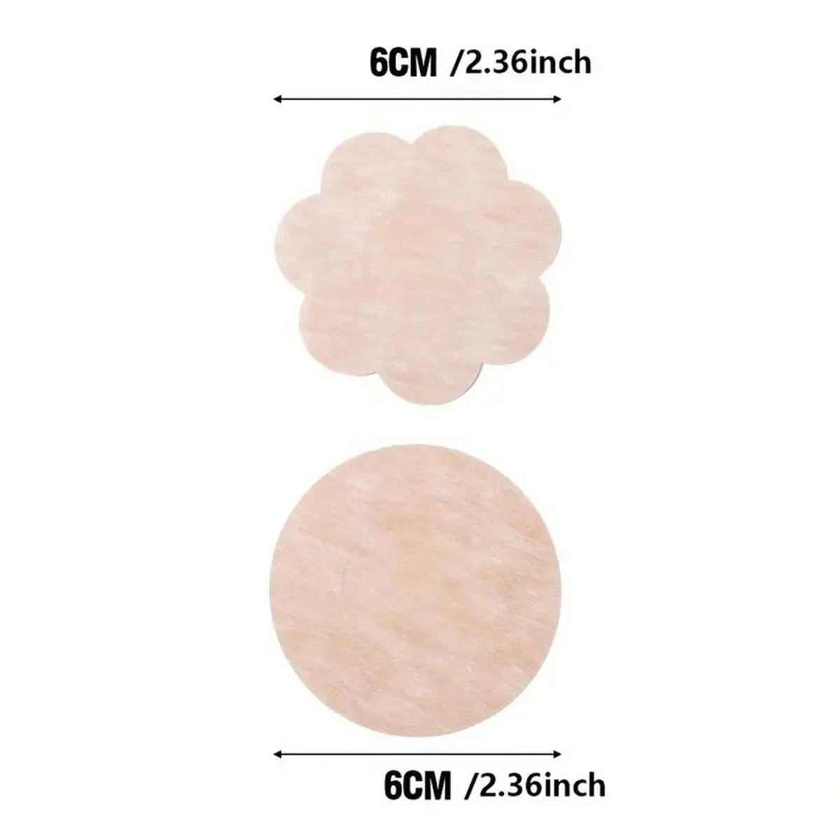 10/50/100pcs Disposable Nipple Covers, Seamless Breathable Self ...