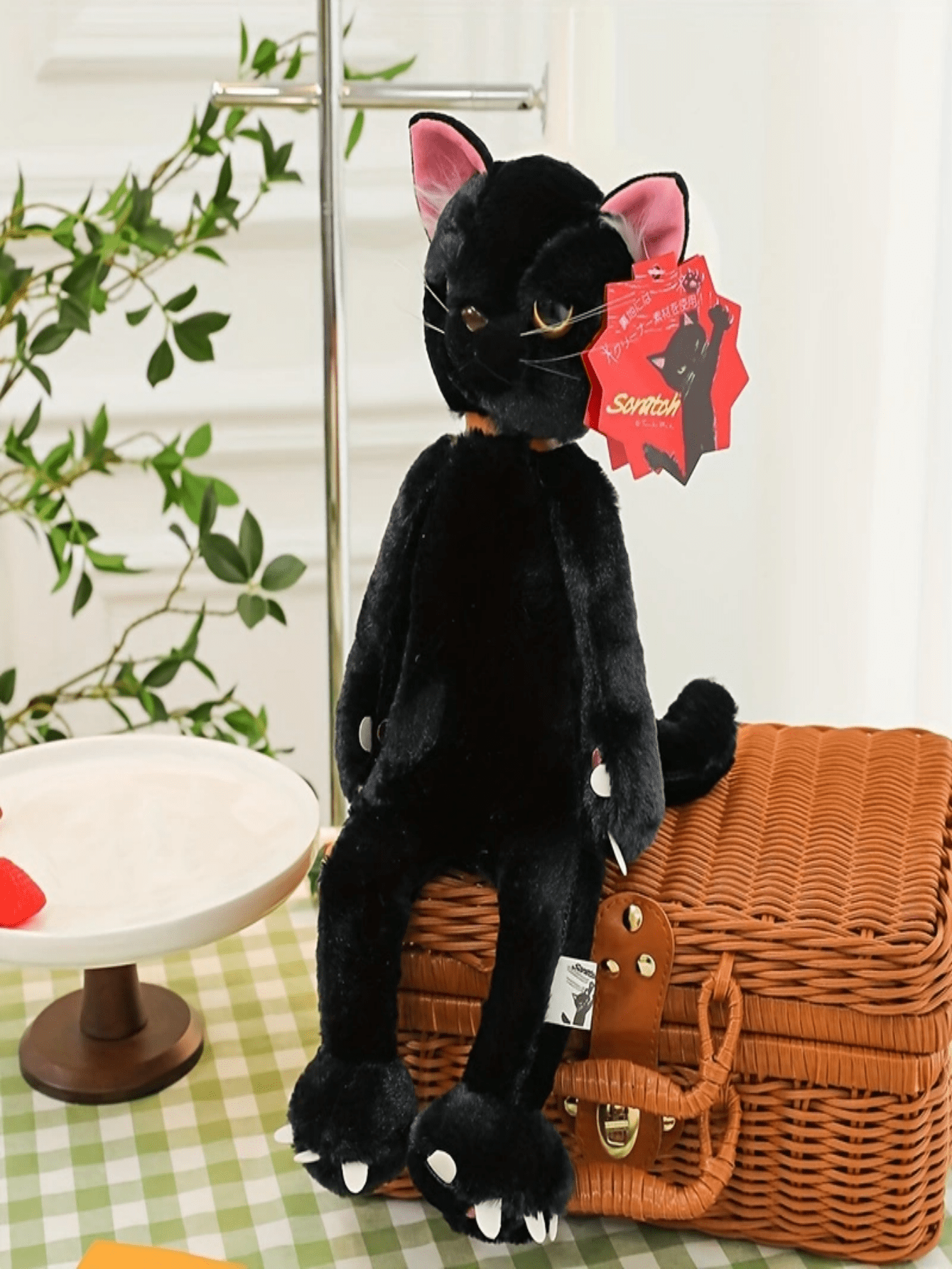 Black Cat Plush Toy | SHEIN UK