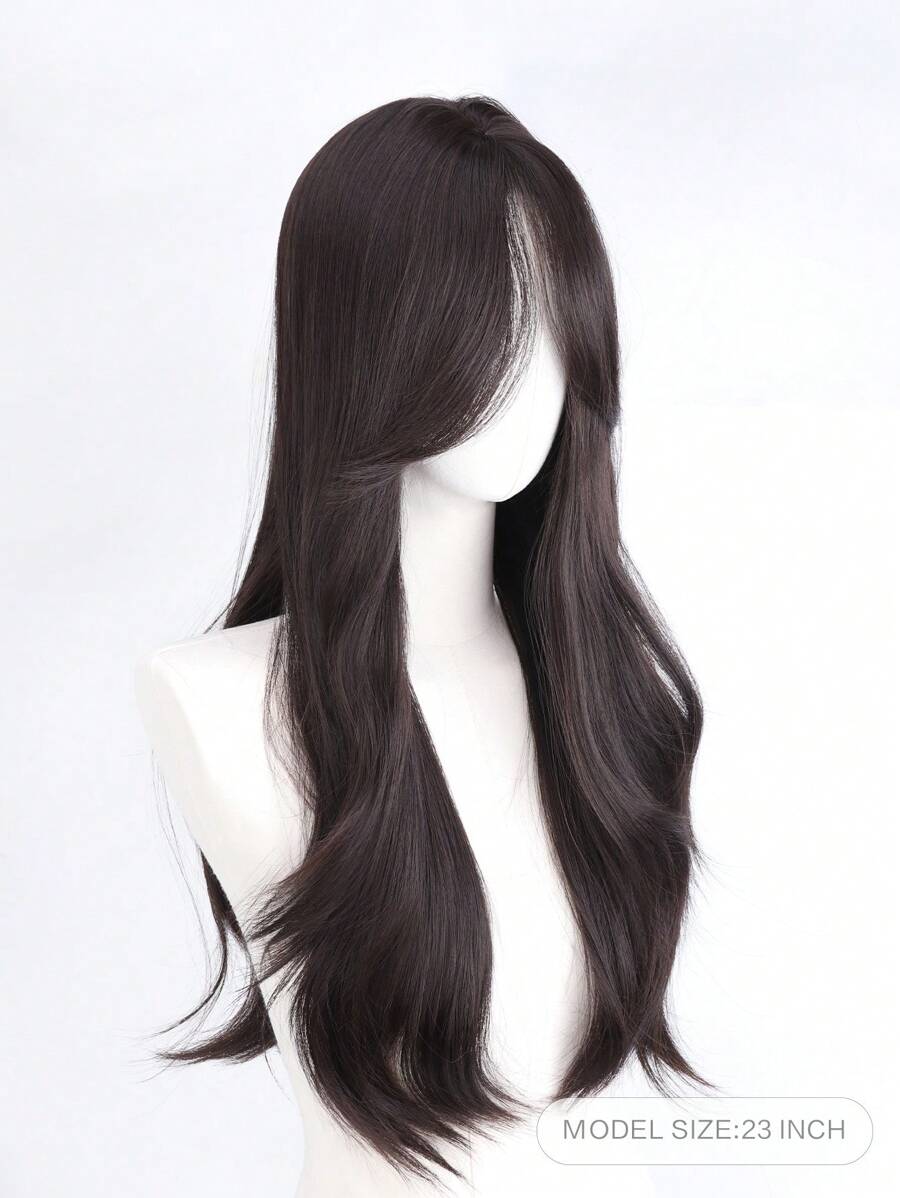 Wig Womens Long Hair Four Seasons Natural Full Head Cover Simulated Hair Long Curly Hair