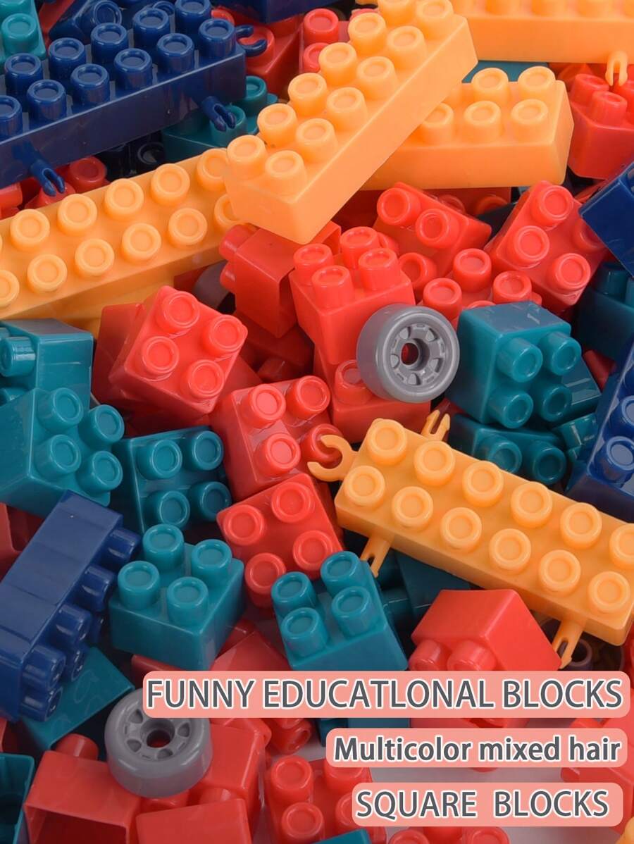 106/148/256pcs Mordern Color Small Particles Building Blocks Toy (with ...