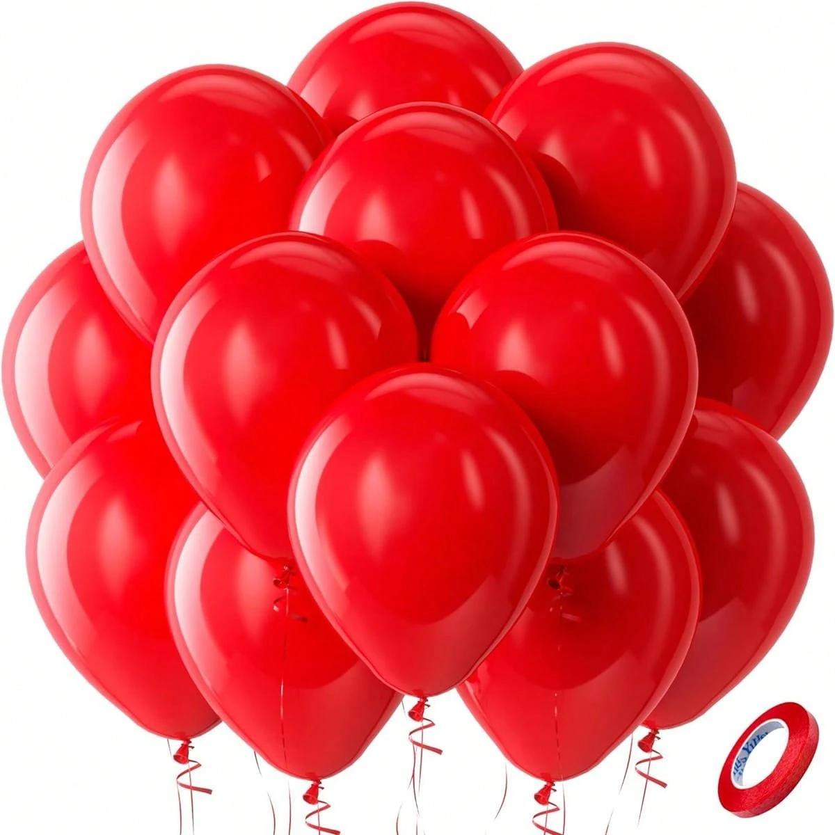 20/118 Piezas Globos Rojos De Látex De 5/10/12/18 Pulgadas, Globos ...
