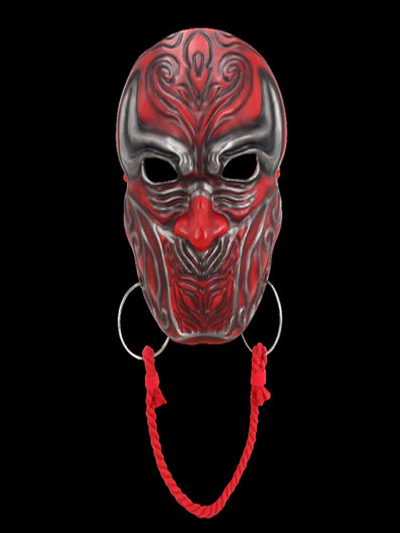 1pc Red Resin Li Xingyun Character Mask | SHEIN USA
