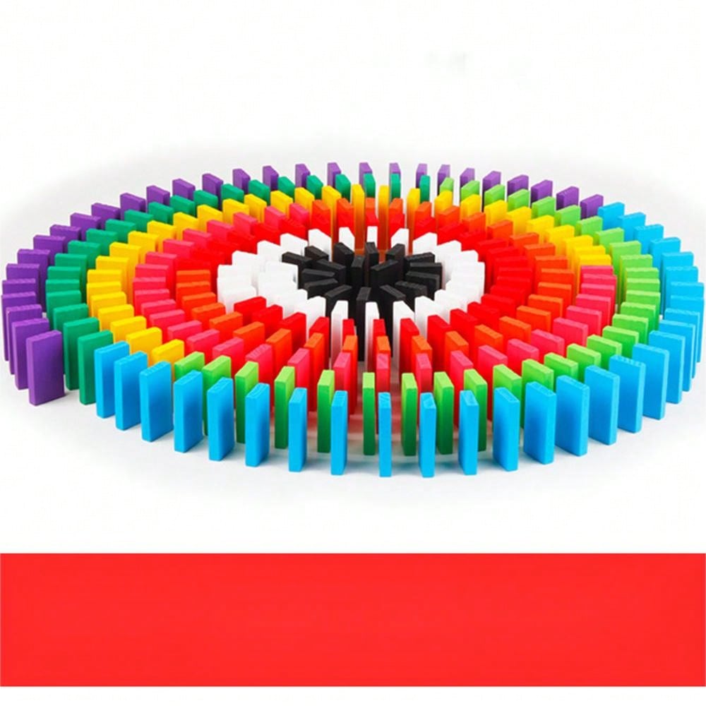 120pcs Pro-domino Set Dominoes Suitcase, Small Toys, Family Game, Toy ...