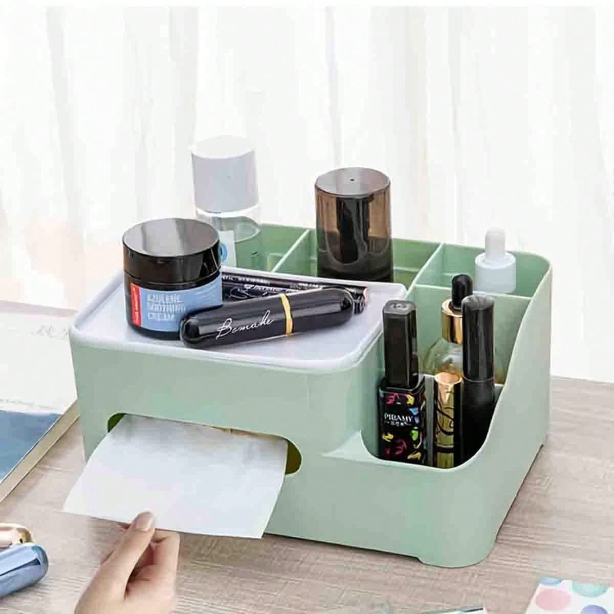 Nordic Green Desktop Organizer Box | SHEIN USA