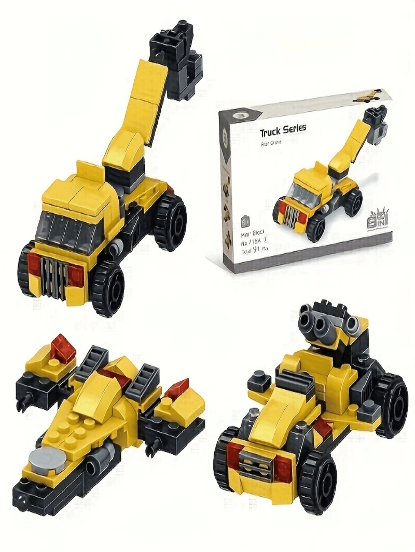 Transformer Engineering Truck, Big Bumblebee Block Set | SHEIN USA