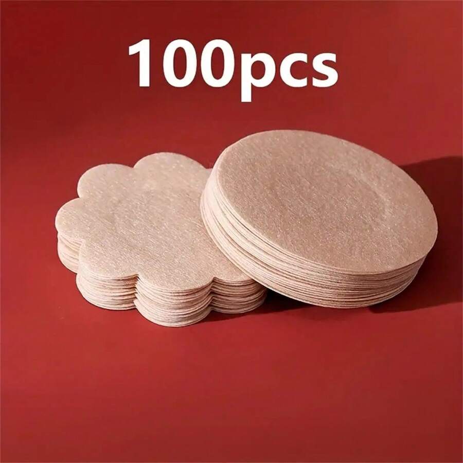 10/50/100pcs Disposable Nipple Covers, Seamless Breathable Self ...
