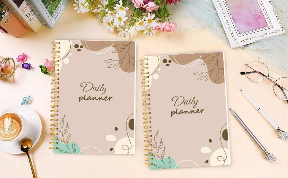 Daily Planner Undated-To do List Task Notebook,Daily Planner 52 Sheets ...
