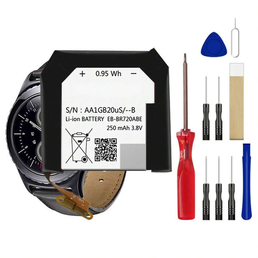 EB-BR720ABE Replacement Battery for Samsung Gear S2 Smart Watch R720 SM ...