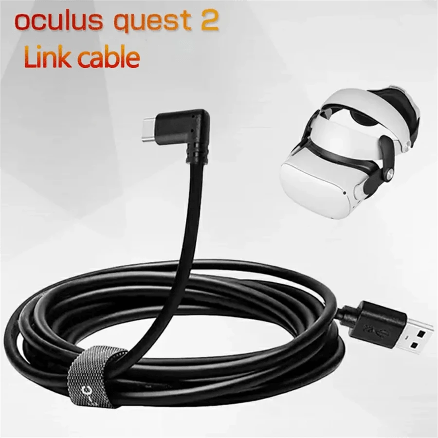 hellodigi Cable Del Dispositivo Vr Para Oculus Quest2/quest3 Cable De ...