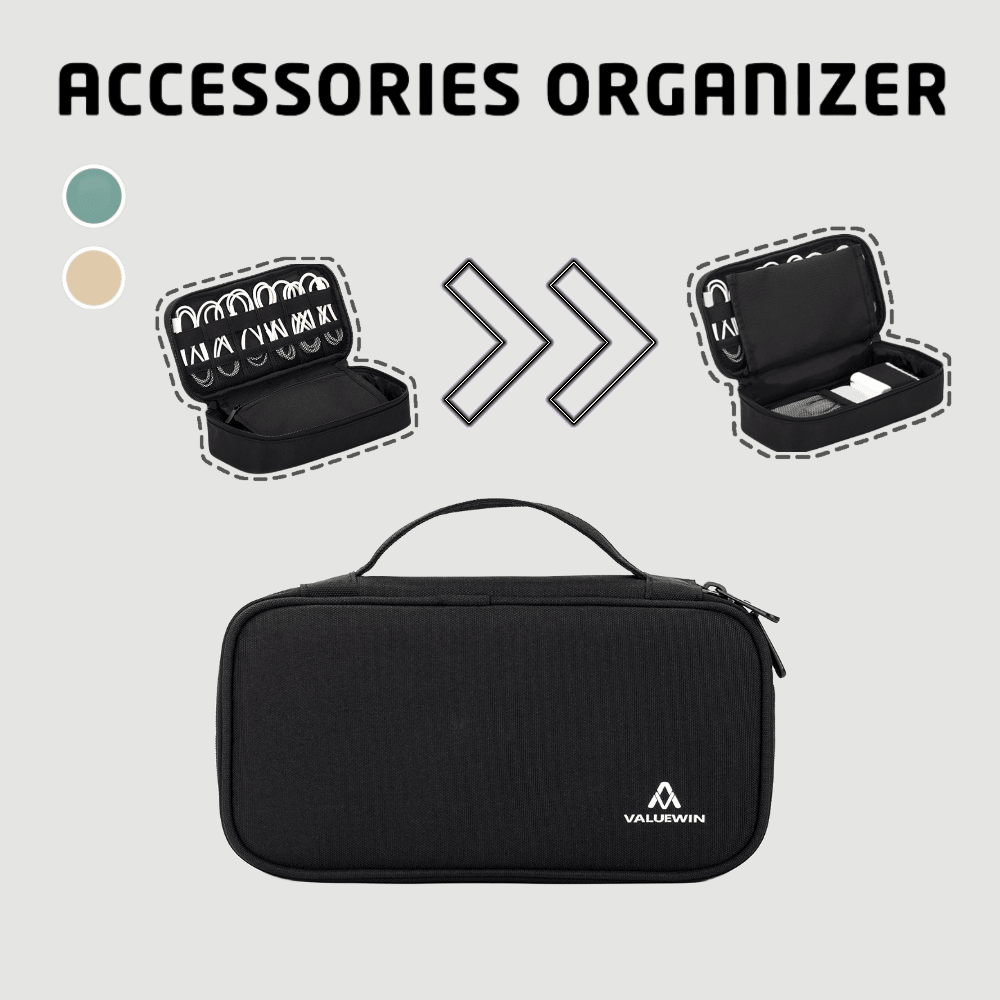 Essentials Cable Organizer Bag - Digital Bags Small Charging Cord ...
