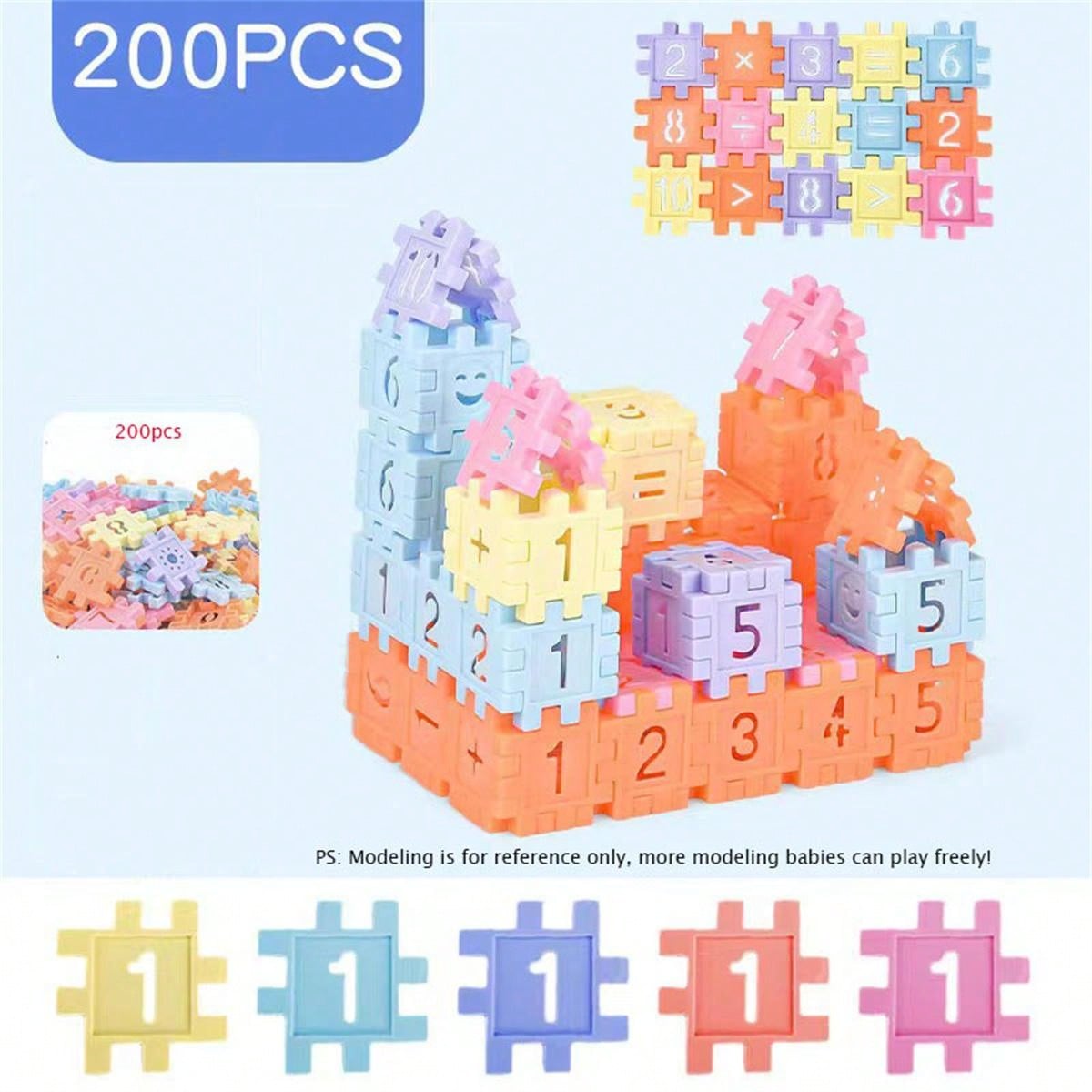 Creative Educational Diy Building Blocks For House Construction And ...