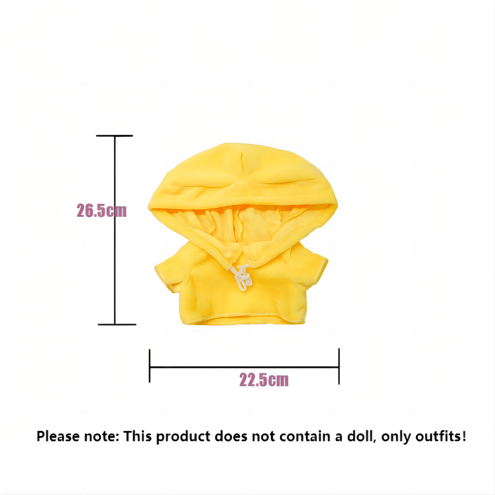 LALAFANFAN Duck Plush Clothes, Fit 30cm Stuffed Animal Outfits, 1Pcs ...