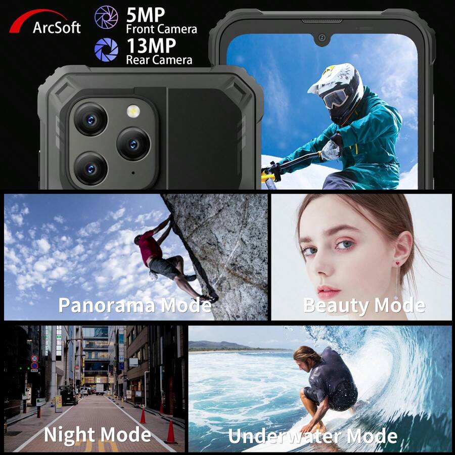 OSCAL Outdoor Mobile Phone No Contract 7GB(4+3Expand)+ 32GB /512GB ...