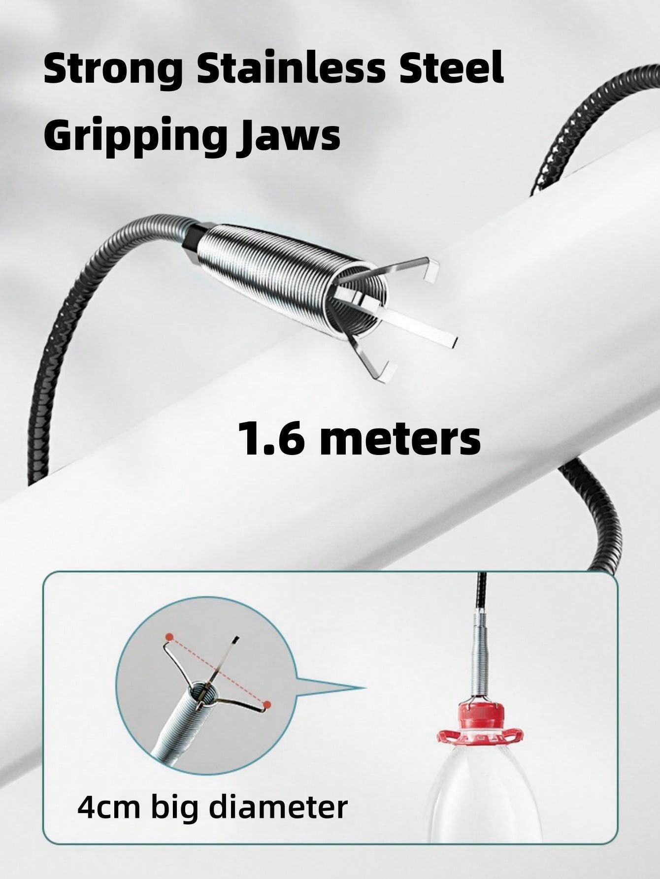 Stainless Steel Plumbing Tool For Bathrooms, Toilets, Floor Drains And ...