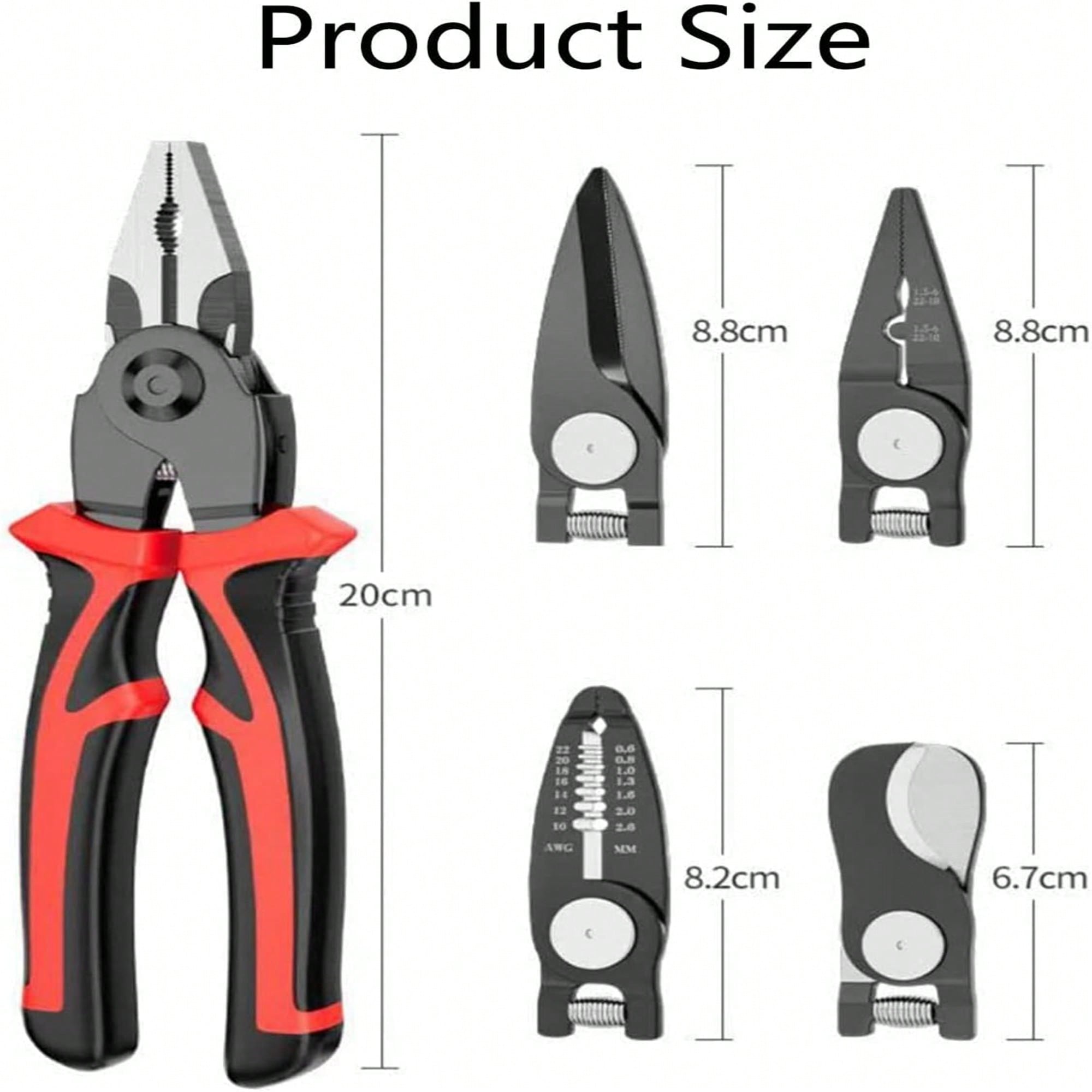 5 in 1 All Purpose Versatile Heavy Duty Tool Kit, 2023 Upgraded ...