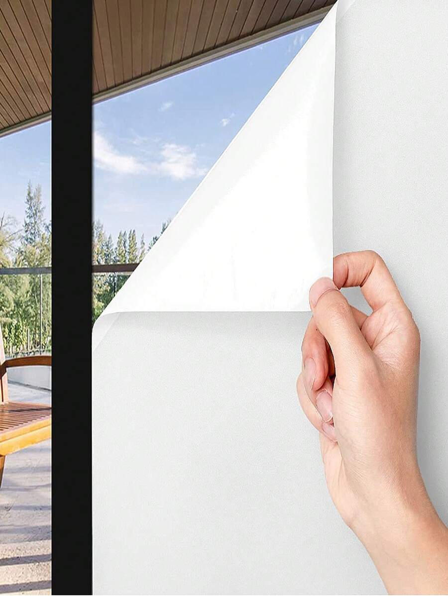 Window Privacy Film Frosted Glass Window Film Heat Blocking Window ...