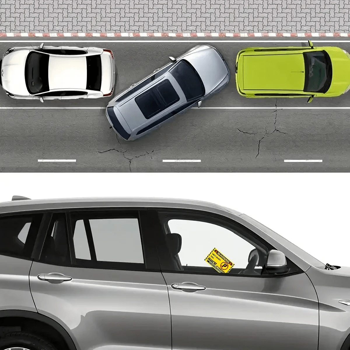 50pcs You Parked Like An Idiot Business Cards, Writable Bad Parking ...