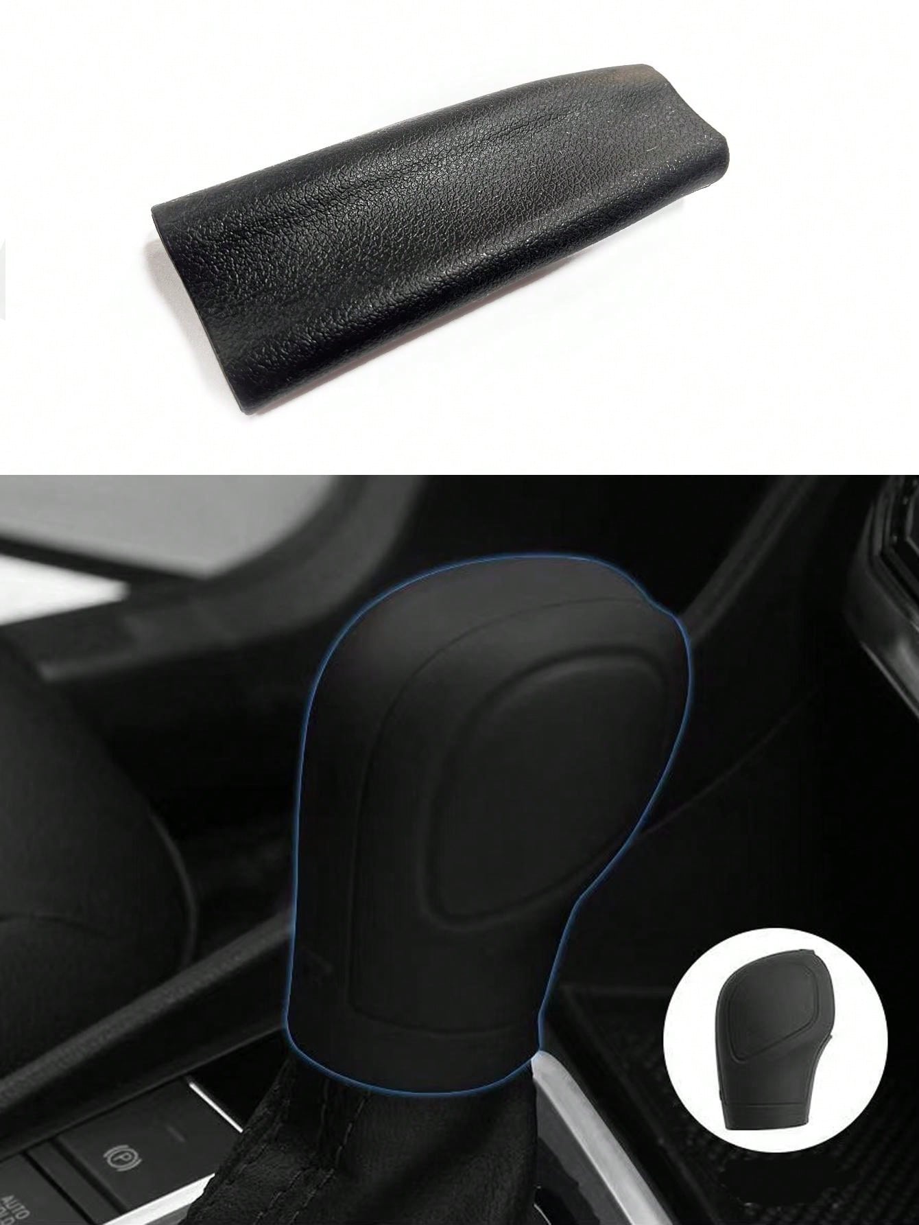 2pcs Car Gear Shift Knob + Handbrake Lever Silicone Cover Set, Anti ...