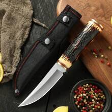 Handmade Forged Handle Meat Knife, Outdoor Mini Knife, Sharp Self ...