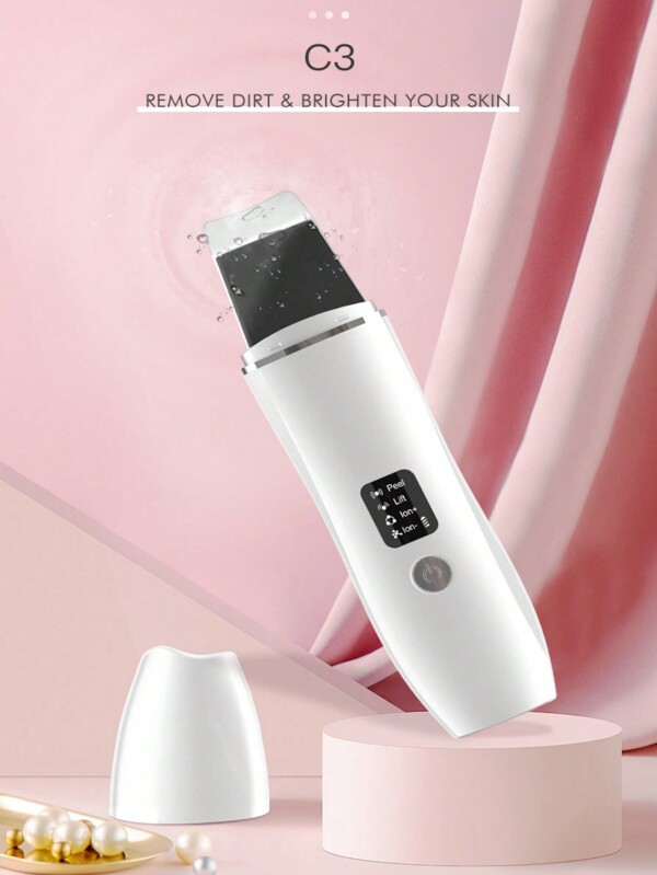 Ultrasonic Skin Scrubber, Microcurrent & Positive And Negative Ion ...