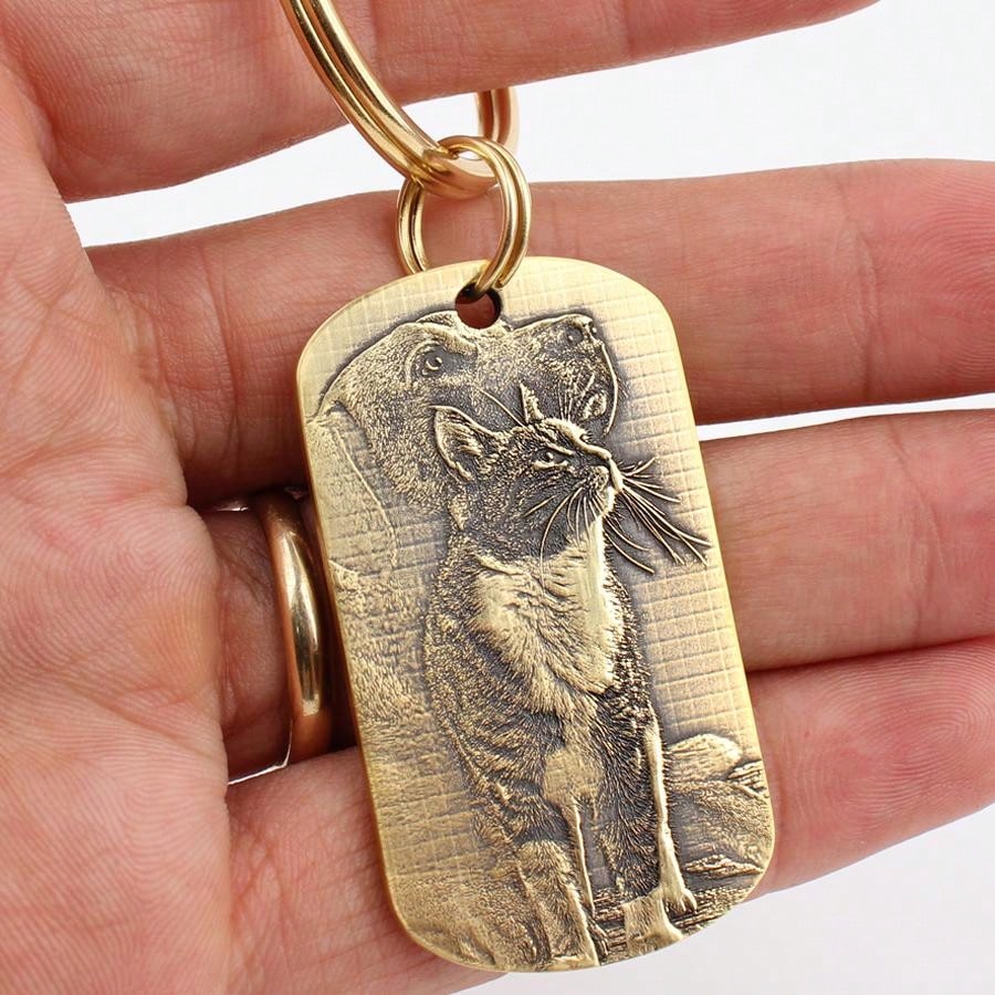 Plaque De Collier De Chien, Étiquette D'identification D'animal De ...