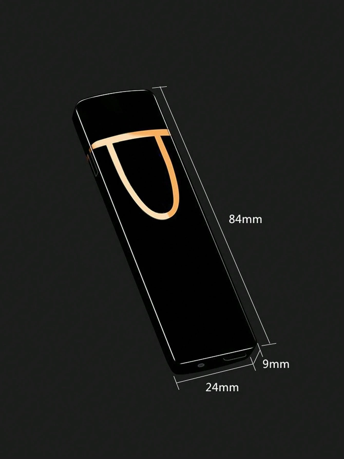 One Piece Touch Sensor Usb Lighter Rechargeable Outdoor Windproof ...