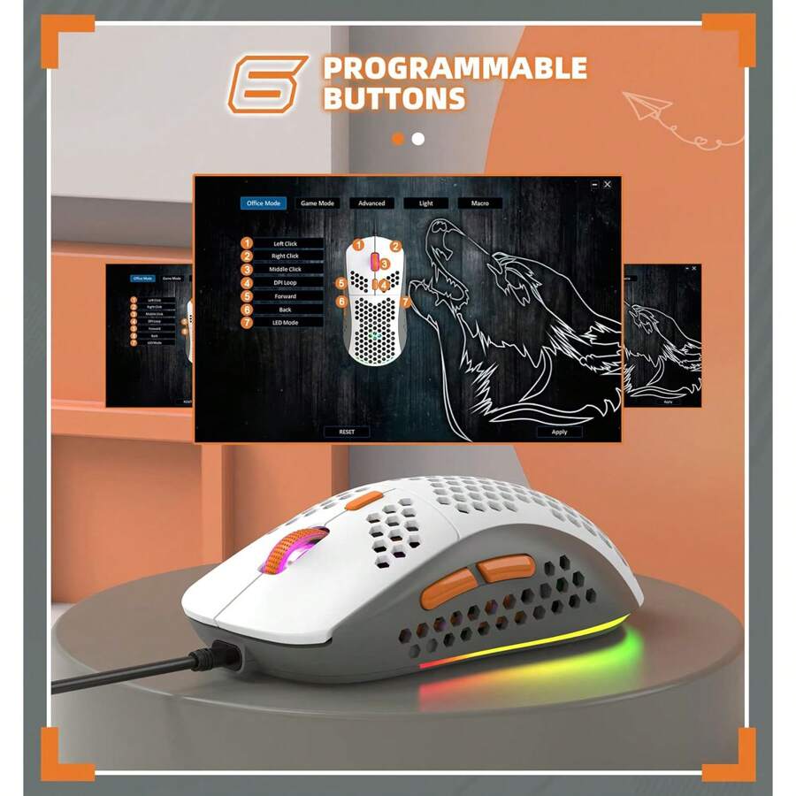 ATTACK SHARK Combo de teclado mecánico y mouse ATTACK SHARK * ZIYOULANG T60 PRO 60% + cable USB ...