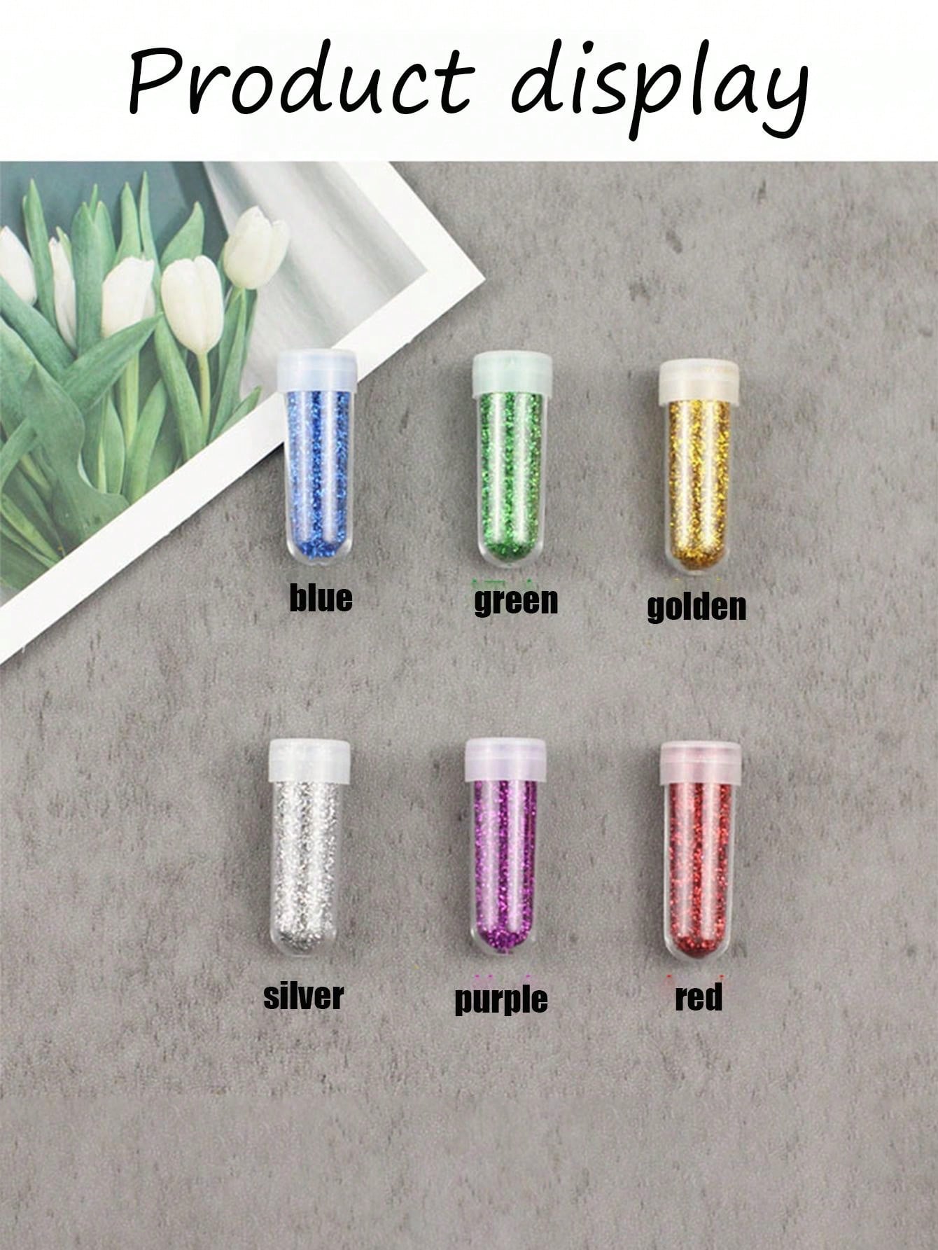 High Temperature Fantasy Powder Bottled 3g Gold Scallion Powder Gold ...