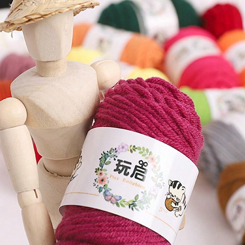 Dark Red Yarn | SHEIN USA